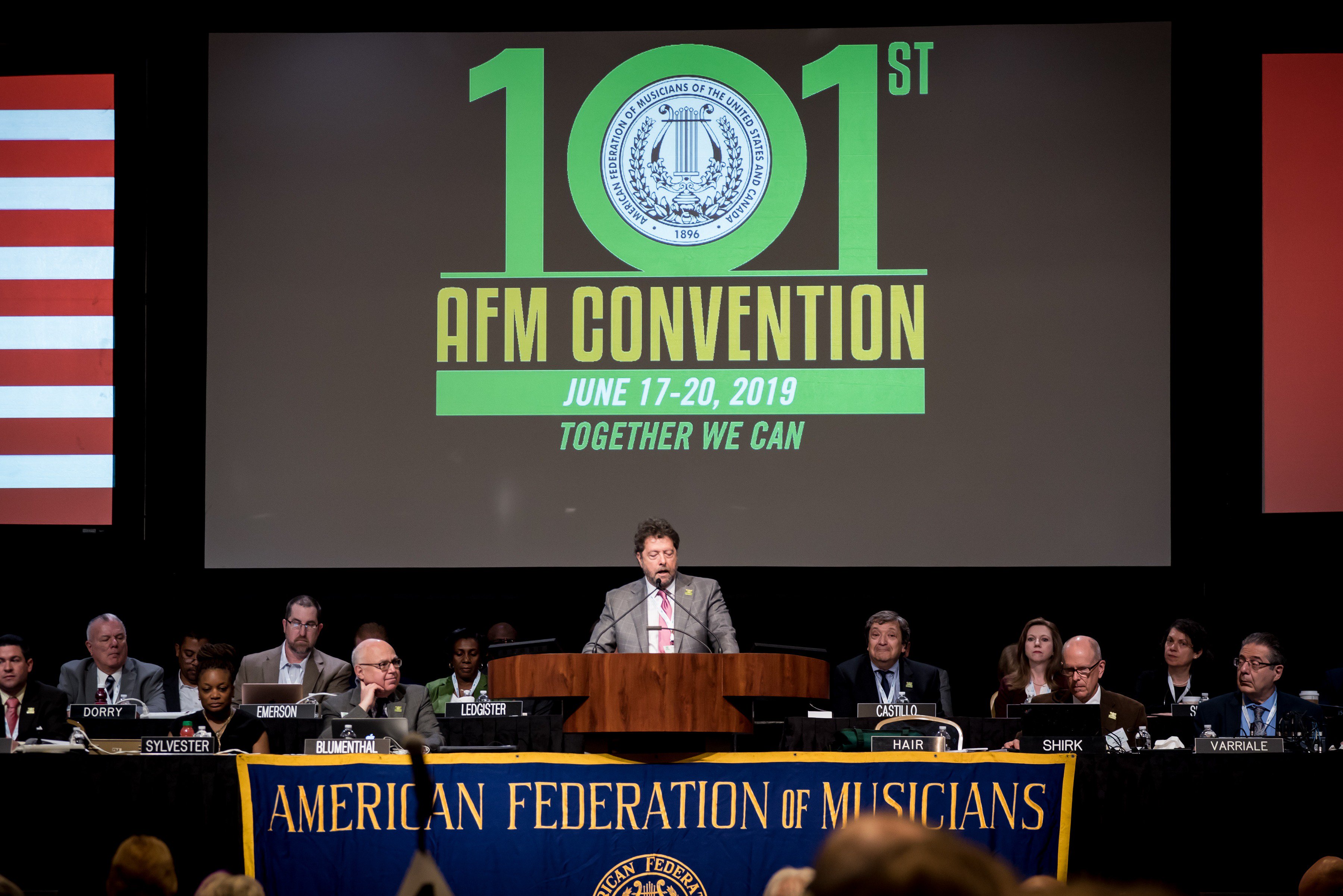 Musicians Re-Elect Ray Hair as AFM President - 47 Blog | AFM Local 47