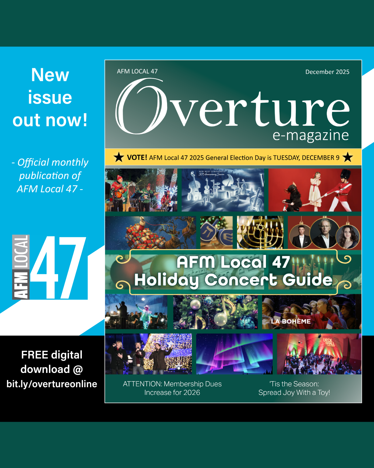 December 2025 Overture E-Magazine: Holiday Concert Guide - 47 Blog ...